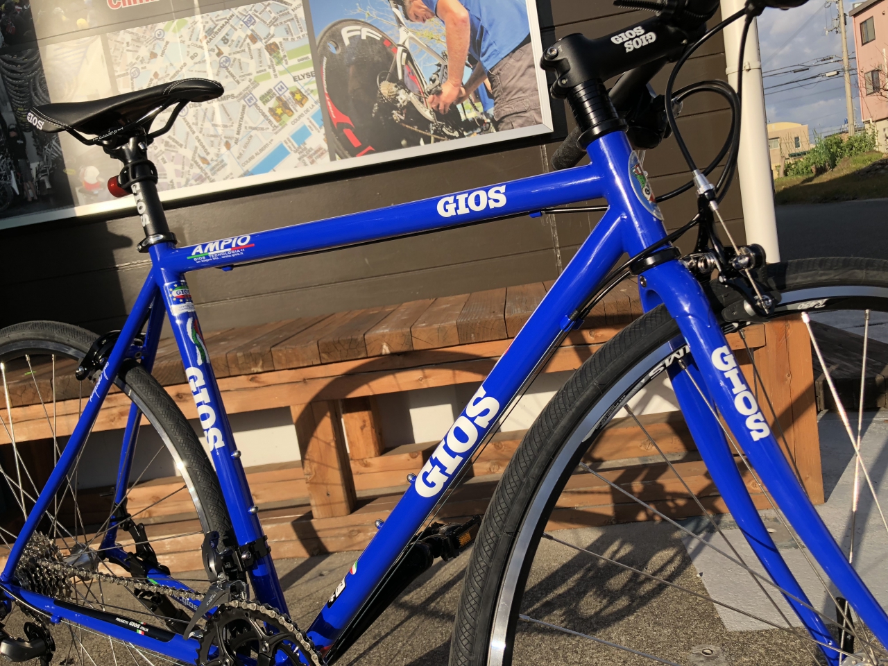 GIOS AMPIO 納車…from Kさま！ | Climb cycle sports